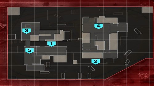 All Hardpoint rotations in MW2