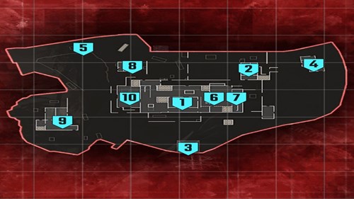All Hardpoint rotations in MW2