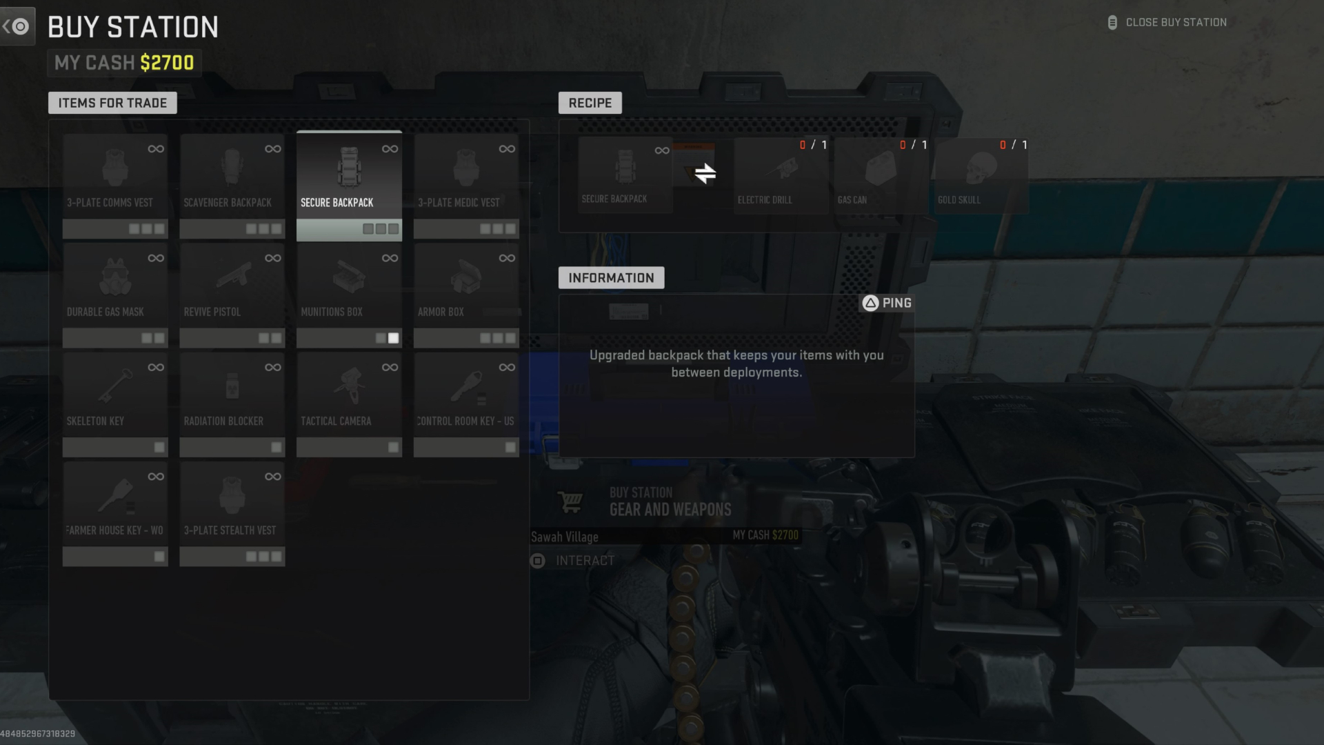 Here's how you can get the Secure & Scavenger backpacks in MW2 DMZ