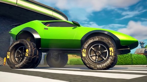 How to upgrade vehicles with Off-Road Tires & Cow Catchers in Fortnite