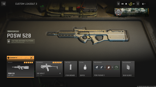 Best Pdsw 528 Loadout Mw2 Class Setup Attachments And Perks