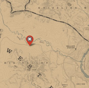 Madam Nazar's location today in Red Dead Online