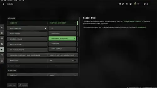 Best Audio Settings For Warzone 2