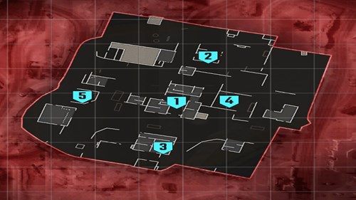 All Hardpoint rotations in MW2