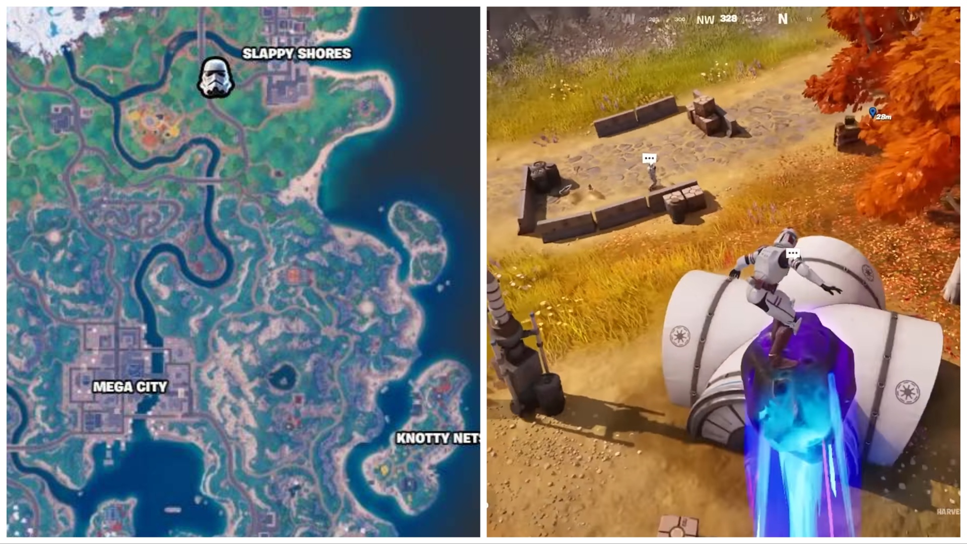 How to find all the Clone Trooper checkpoints in Fortnite Chapter 4