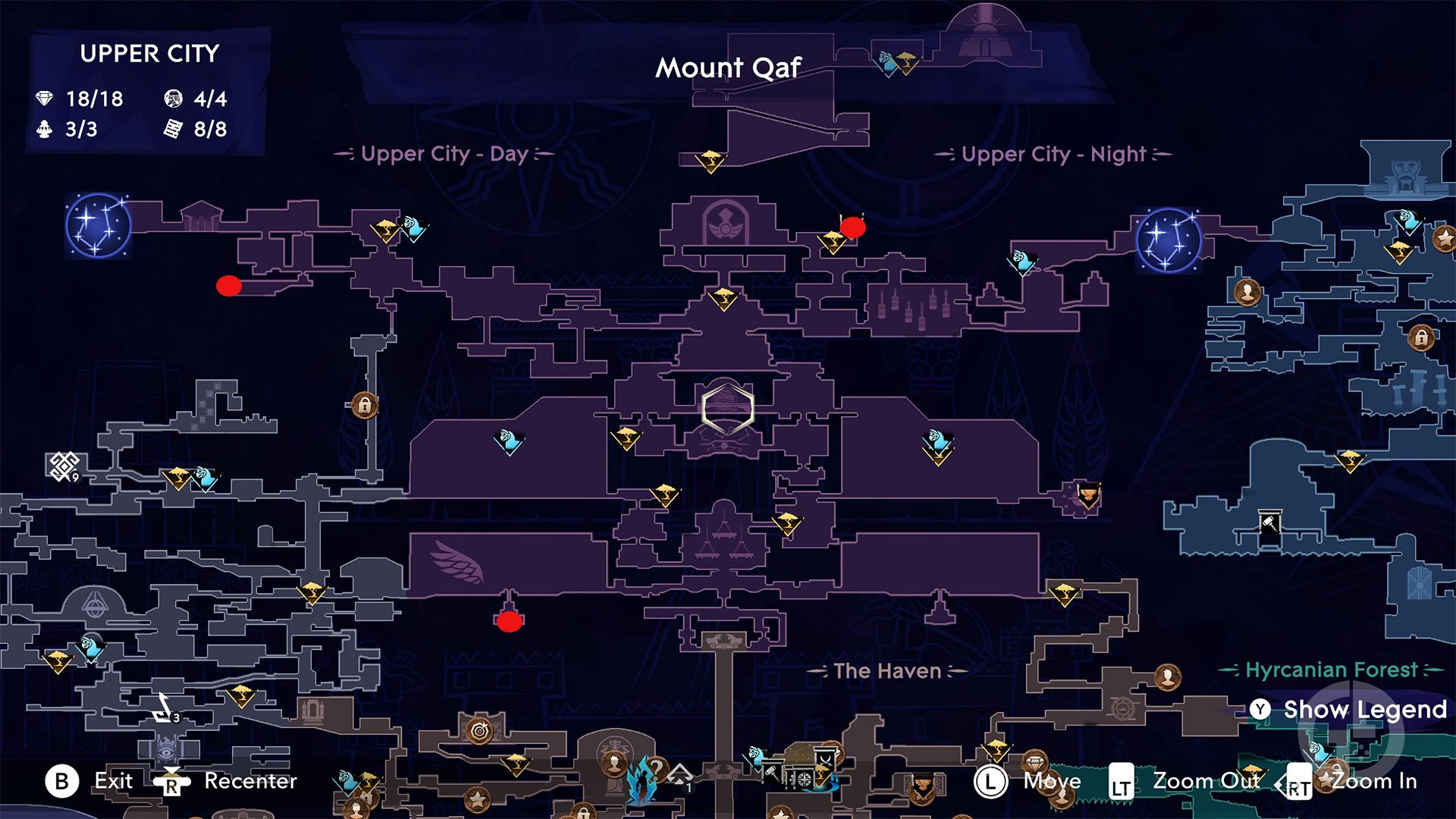 All Azure Damascus Ingot locations in Prince of Persia: The Lost Crown