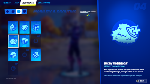 How To Restore Health Or Shields With Augments In Fortnite