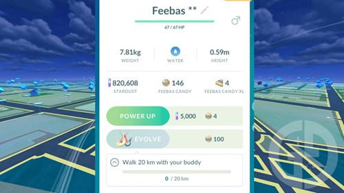 How to evolve Feebas into Milotic in Pokemon GO