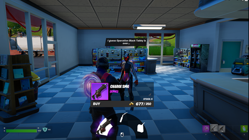 How To Damage Ten Different Objects With One Spray Of The Charge SMG In ...