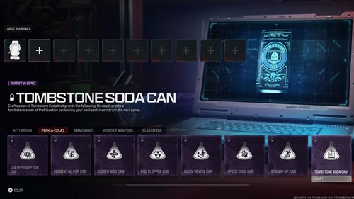 How to get the Tombstone Perk in MW3 Zombies