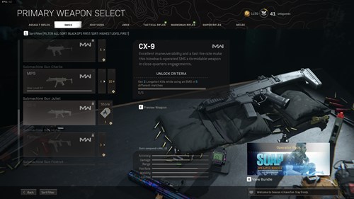 How to unlock CX-9 & best loadouts for it in Warzone