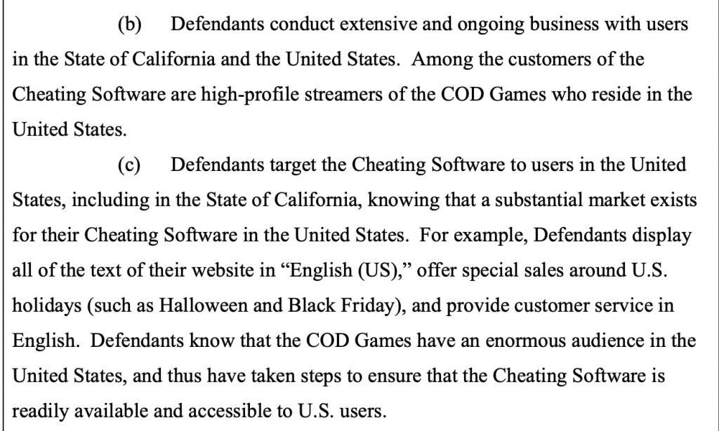 Activision Knows 'High-Profile' Streamers Use Cheating Software