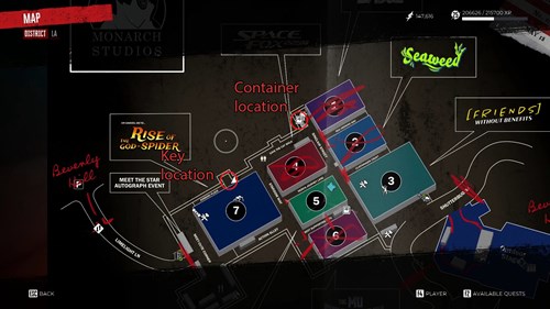 How to find the Space Fox 2250 Prop key in Dead Island 2